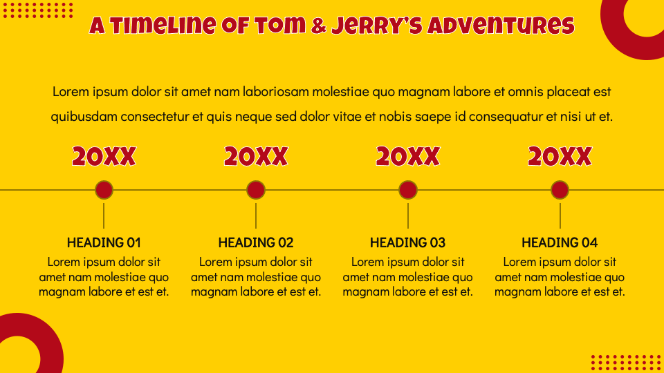 Free - Tom and Jerry Template for Google Slides and PowerPoint - PPT Slides