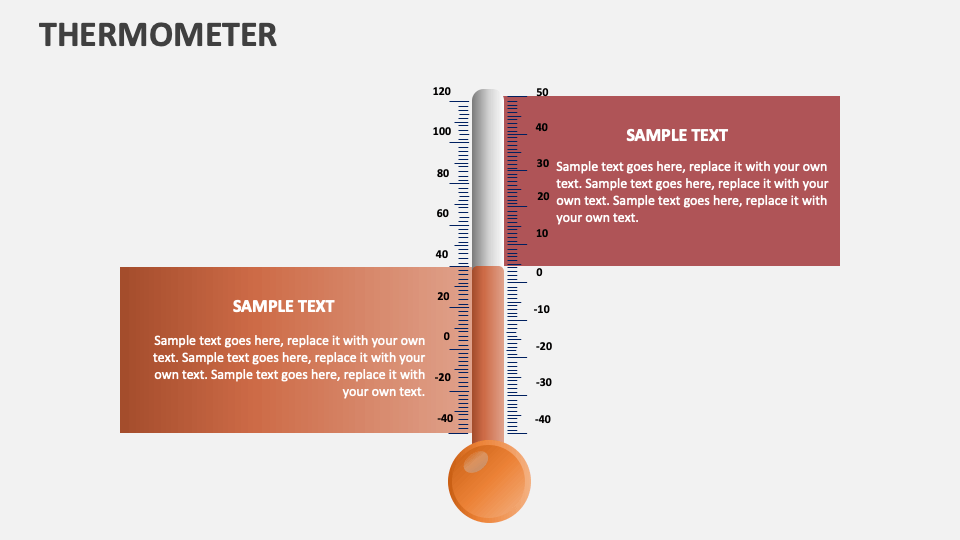 Thermometer Template for PowerPoint and Google Slides - PPT Slides