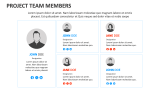 Project Team Members Template for Google Slides and PowerPoint - PPT Slides