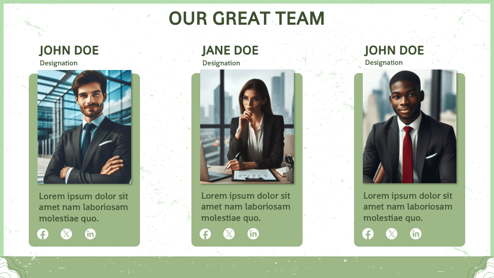 Herbal Company Business Plan Template for Google Slides and PowerPoint ...