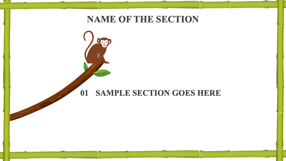 Free Monkey Theme for PowerPoint and Google Slides - PPT Slides