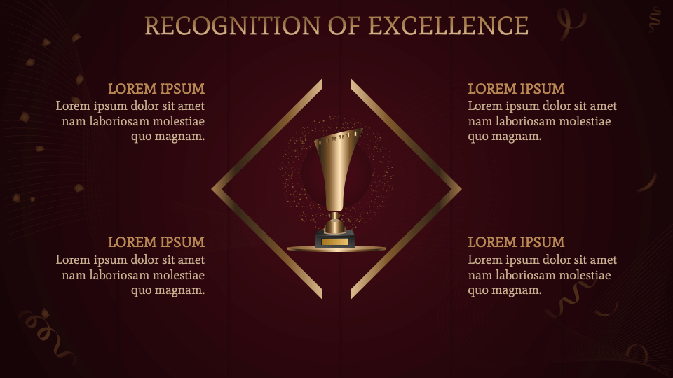 Free Award Ceremony Presentation Theme for Google Slides and PowerPoint