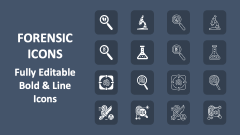 Forensic Icons for Google Slides and PowerPoint