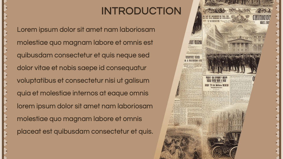 Free - History Lesson Presentation Theme for Google Slides and ...