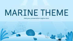 Free Marine Theme for Google Slides and PowerPoint