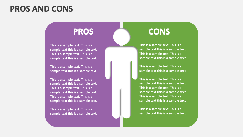 Pros and Cons Template for PowerPoint and Google Slides - PPT Slides