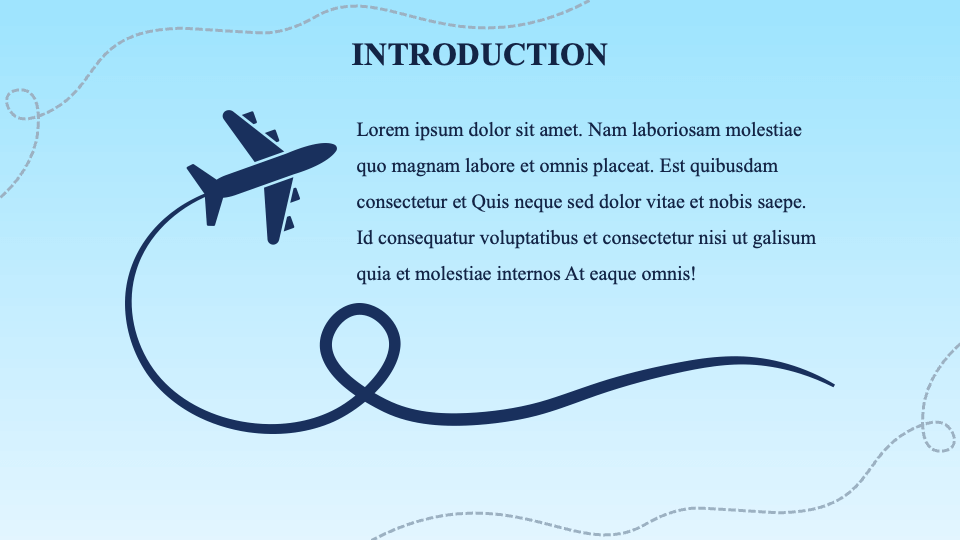 Free Airplane Theme for PowerPoint and Google Slides - PPT Slides
