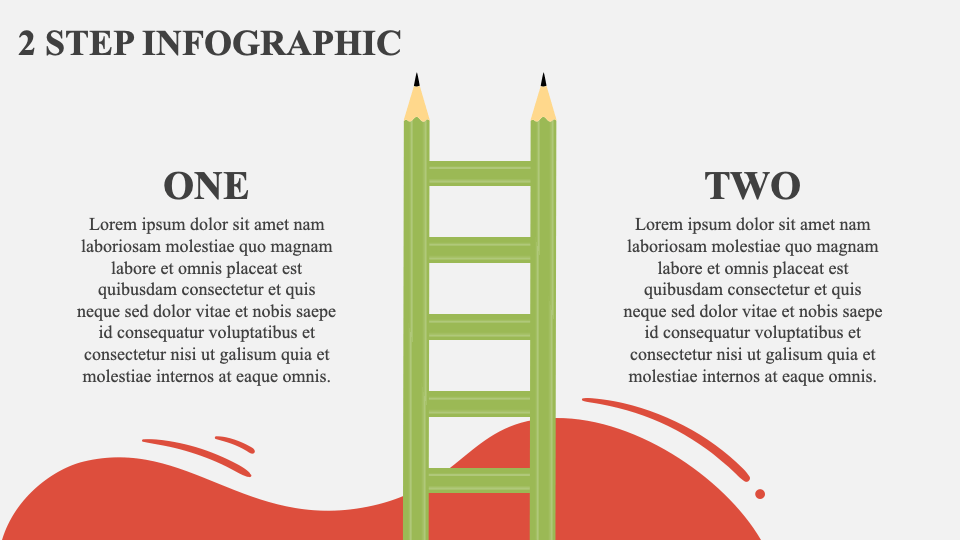 Free Pencil Ladder Presentation Theme for Google Slides and PowerPoint