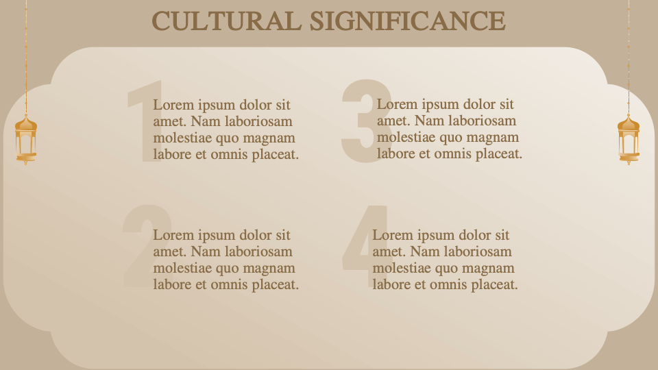 Arabic Presentation Theme for PowerPoint and Google Slides - PPT Slides