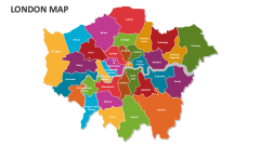 London Map for Google Slides and PowerPoint - PPT Slides