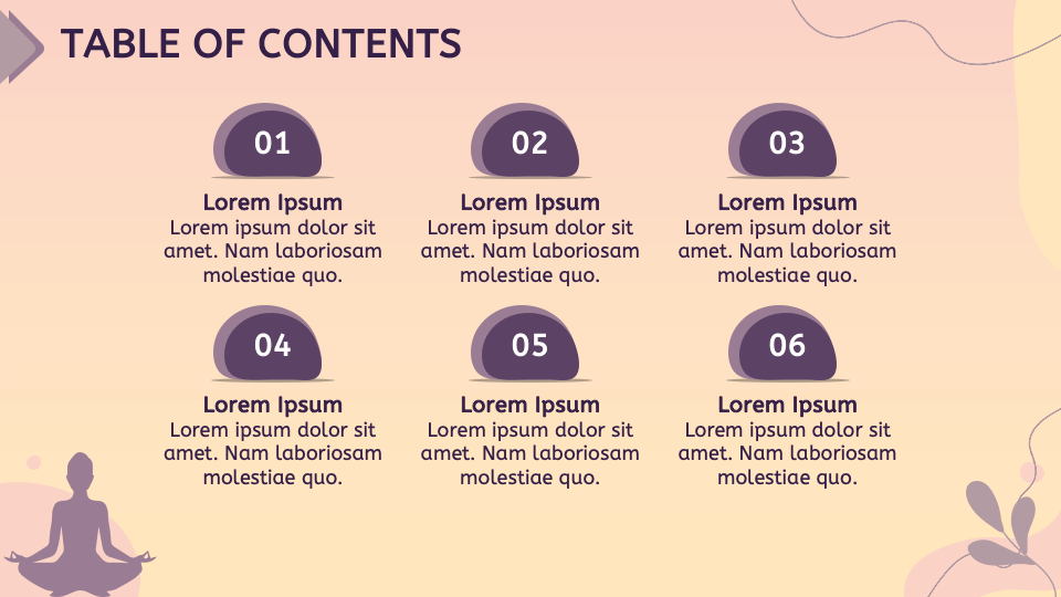 Free Meditation Presentation Theme for Google Slides and PowerPoint