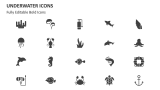 Underwater Icons for Google Slides and PowerPoint