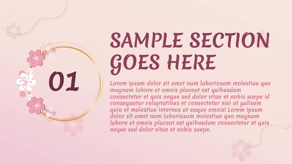 Free Spring Season Presentation Theme for Google Slides and PowerPoint