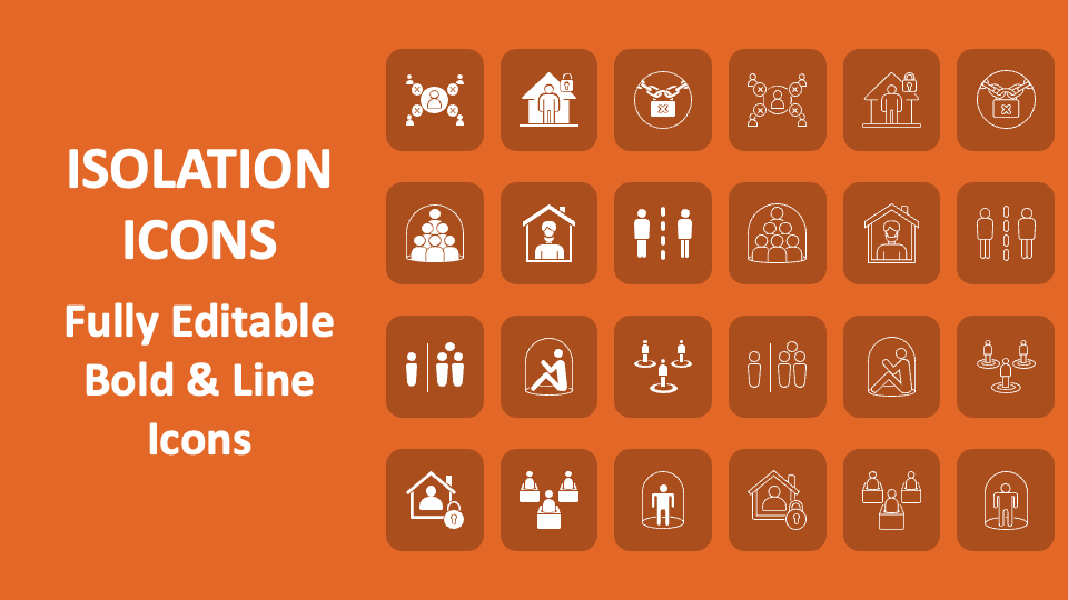 Isolation Icons for Google Slides and PowerPoint