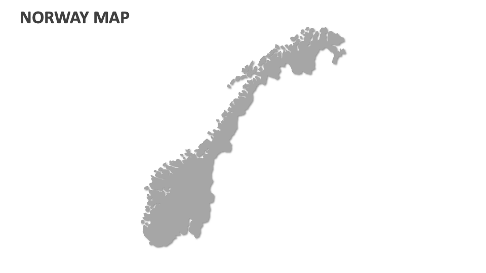 Norway Map for Google Slides and PowerPoint - PPT Slides