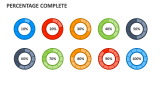 Percentage Complete Template for PowerPoint and Google Slides - PPT Slides