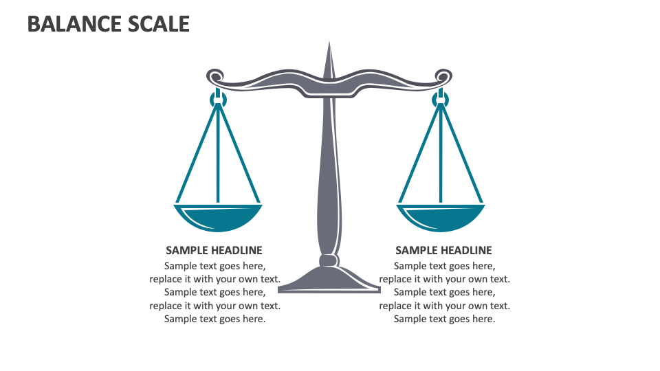 Balance Scale PowerPoint and Google Slides Template - PPT Slides