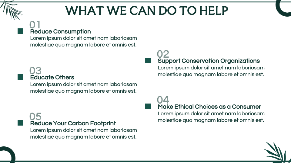 Free - Endangered Species Presentation Template for Google Slides and ...