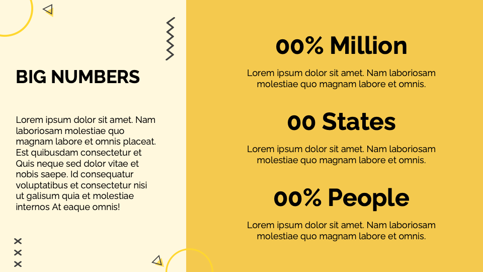 Minimal Yellow Presentation for Google Slides and PowerPoint