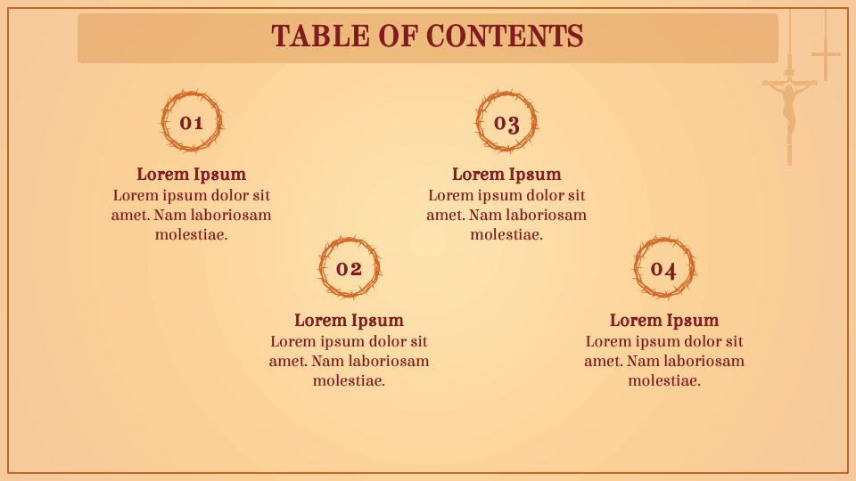 Jesus Presentation Theme for PowerPoint and Google Slides - PPT Slides