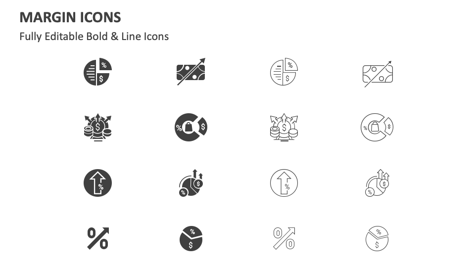 Margin Icons for Google Slides and PowerPoint