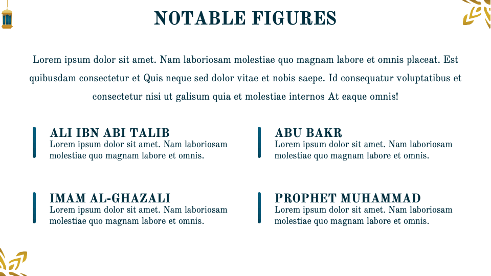 Free - Islamic History Thesis Presentation Template for Google Slides ...