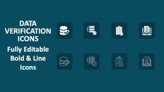 Data Verification Icons for Google Slides and PowerPoint