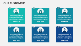 Our Customers Template for Google Slides and PowerPoint - PPT Slides