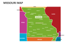 Missouri Map for Google Slides and PowerPoint - PPT Slides