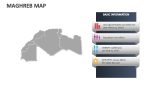 Maghreb Map for Google Slides and PowerPoint - PPT Slides