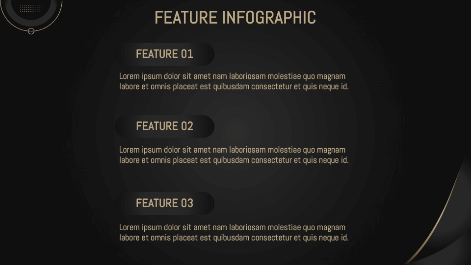 Modern Black Theme for Google Slides and PowerPoint