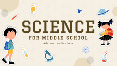 Free Science for Middle School Presentation Theme for Google Slides and ...
