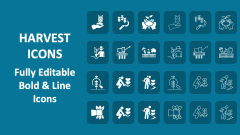 Harvest Icons for Google Slides and PowerPoint