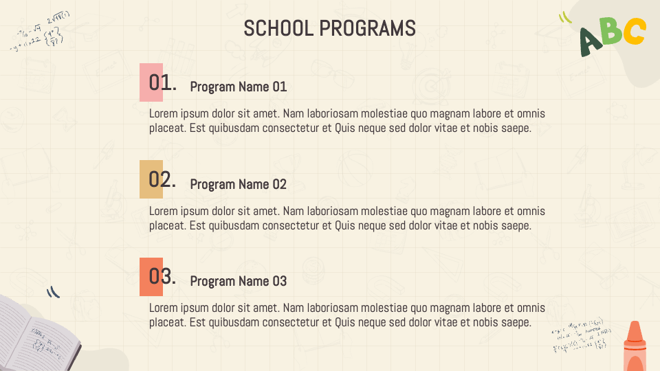 Free Creative School Presentation Theme for Google Slides and PowerPoint