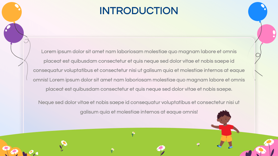 Free Children Background Presentation Theme for Google Slides and ...