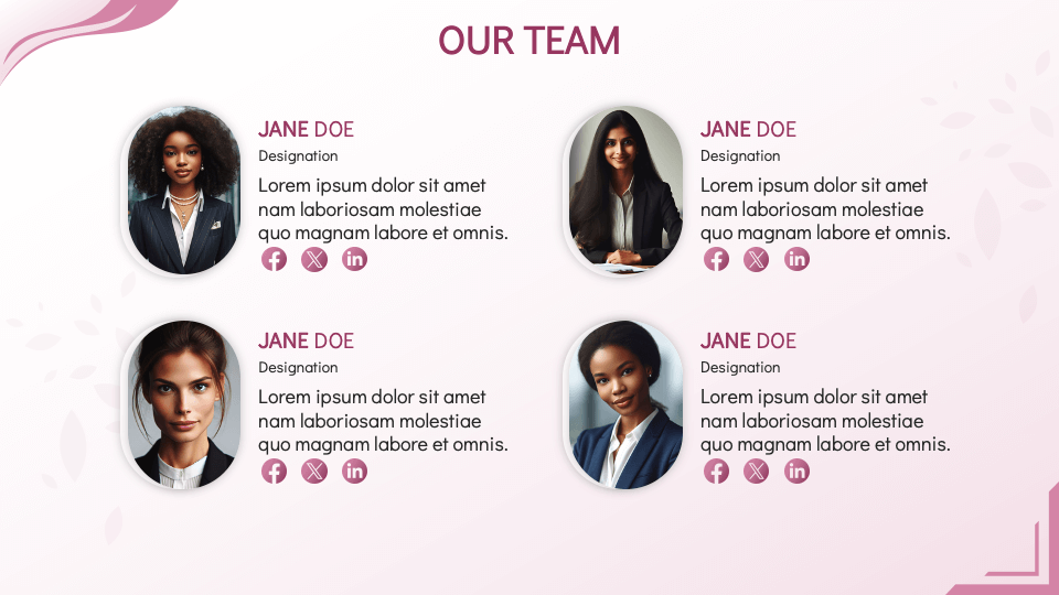 Free Feminine Presentation Template for Google Slides and PowerPoint ...