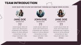 Free Team Introduction Template for Google Slides and PowerPoint