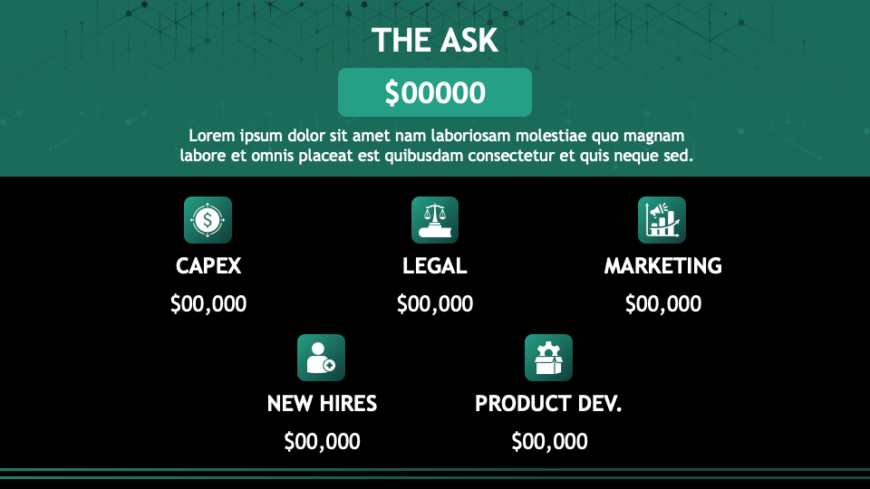 Tech Business Pitch Deck for Google Slides and PowerPoint