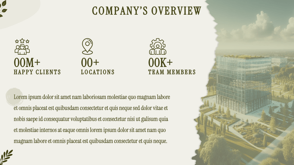 Nature Inspired Theme for Marketing Template for Google Slides and ...