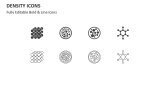 Density Icons for Google Slides and PowerPoint