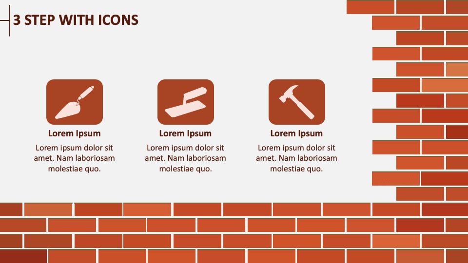 Brick Wall Presentation Theme for PowerPoint and Google Slides - PPT Slides