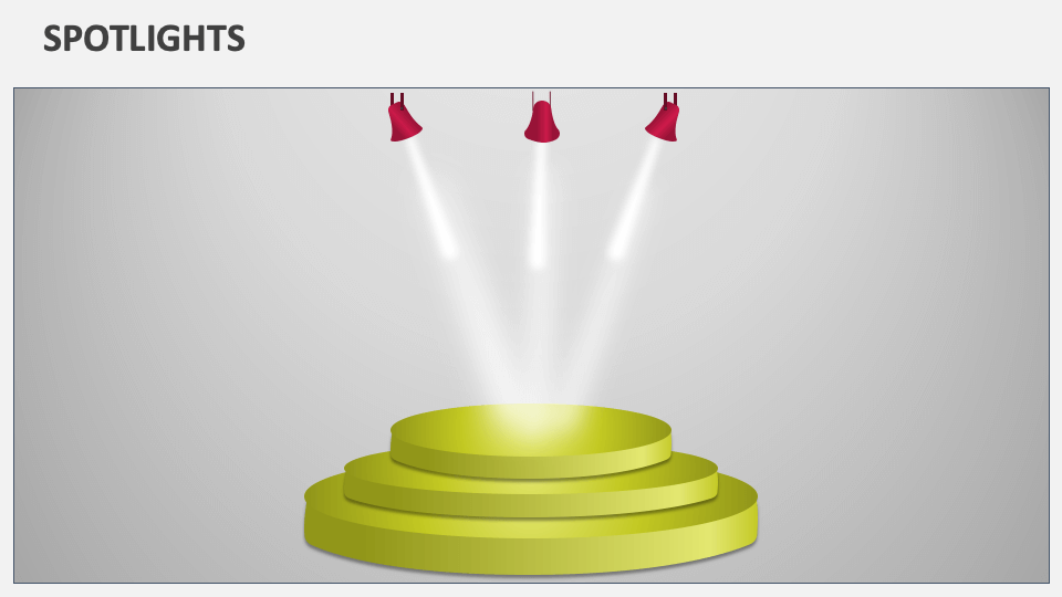 Spotlights PowerPoint and Google Slides Template - PPT Slides