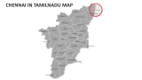 Chennai Map for Google Slides and PowerPoint - PPT Slides