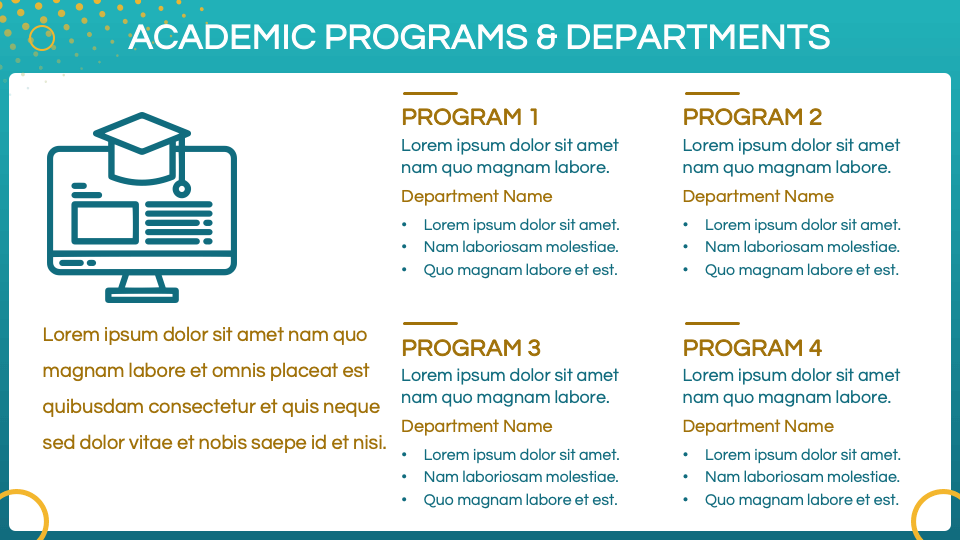 Free - New Student Orientation Presentation Theme for Google Slides and ...