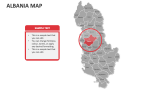 Albania Map for Google Slides and PowerPoint - PPT Slides