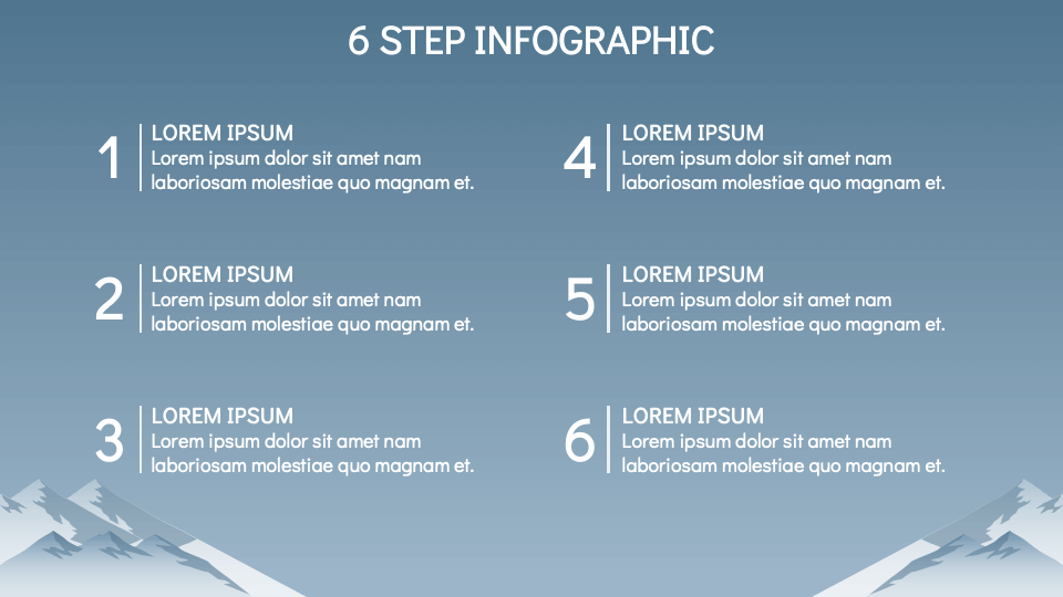 Free Mountain Presentation Theme for Google Slides and PowerPoint