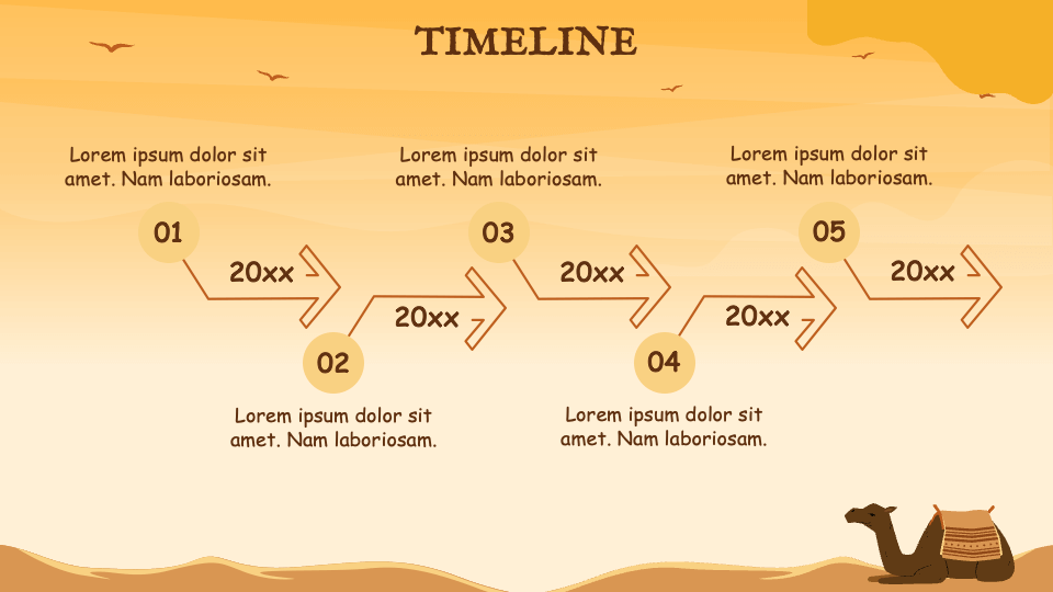 Desert Safari Presentation Theme for PowerPoint and Google Slides - PPT ...