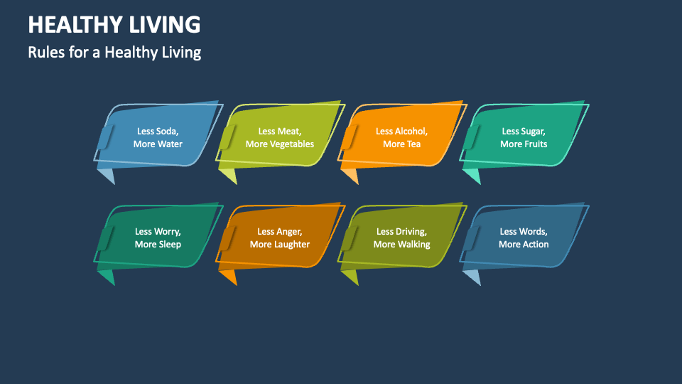 Healthy Living Template for PowerPoint and Google Slides - PPT Slides