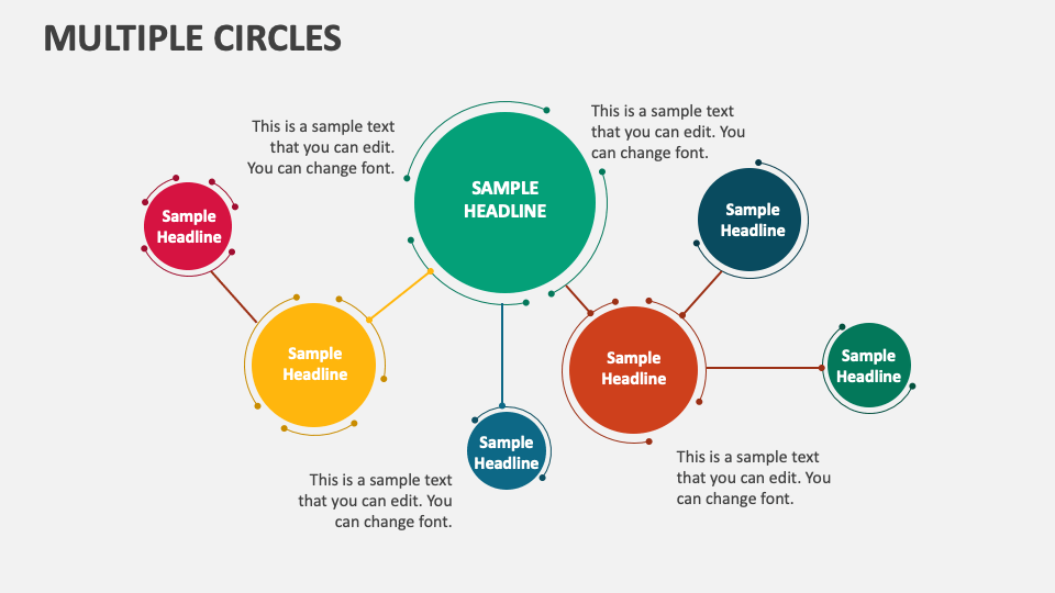 Multiple Circles PowerPoint and Google Slides Template - PPT Slides