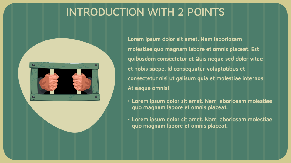 Free Jail Presentation Theme for Google Slides and PowerPoint